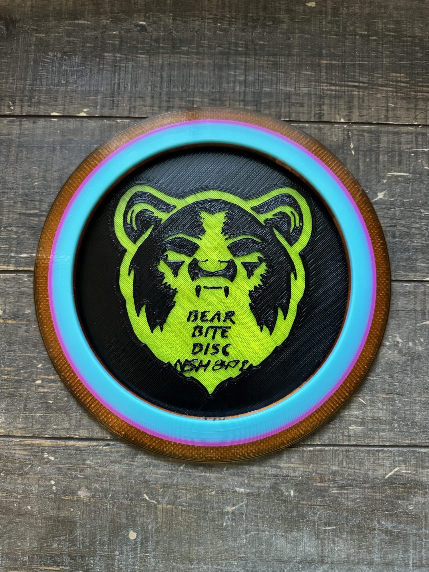 Bear Meets World 8472 | NSH Custom Discs